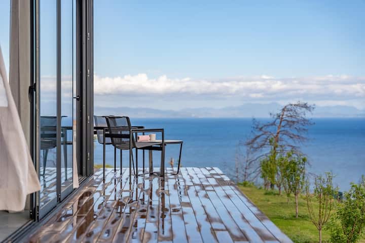 Deniz Manzaralı Lüks Cam Villa - Ören