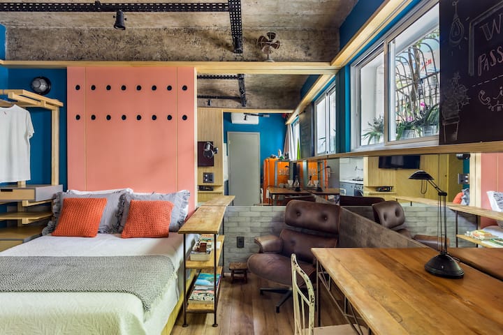 Rg | Loft Antropofágik | Leblon | Casa Cururu - Rio de Janeiro