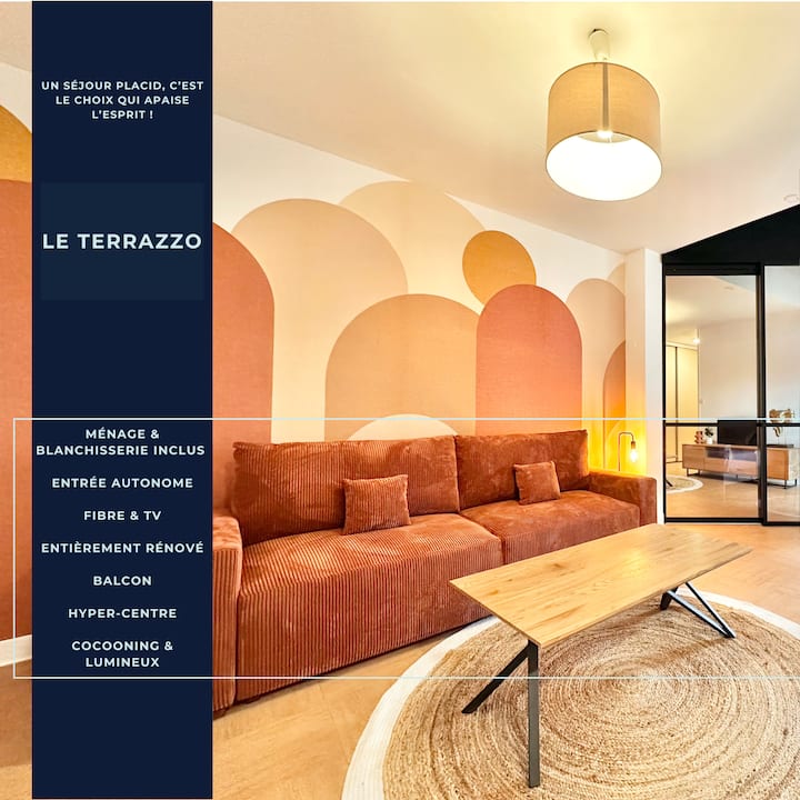Le Terrazzo - ÉLégant - Centre - Balcon - Lumineux - Mont-de-Marsan