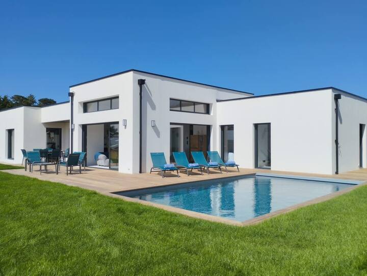 L'escapade Marine Villa Piscine 9 Pers - Morlaix