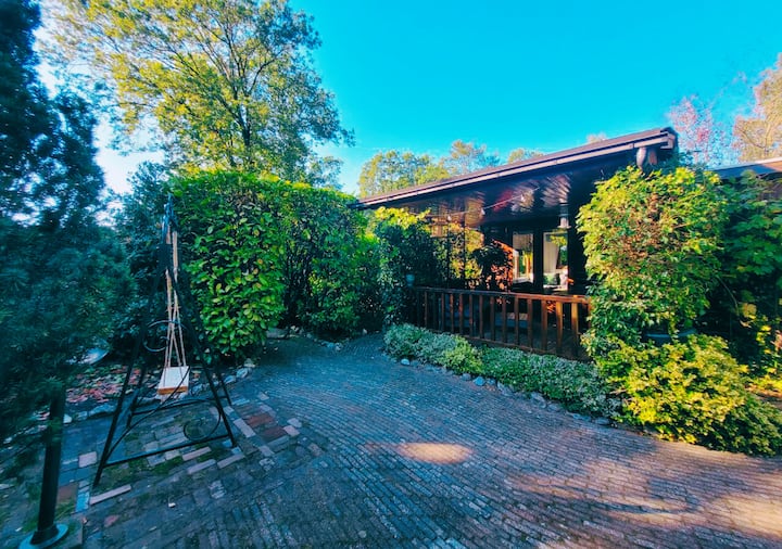 "De Jungle" Chalet Met Veranda Bospark Ijsselheide - Hattem