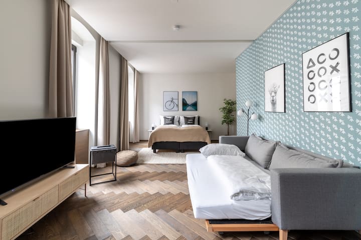 Limehome Linz Schillerstr. | Suite M + Sofa Bed - Linz