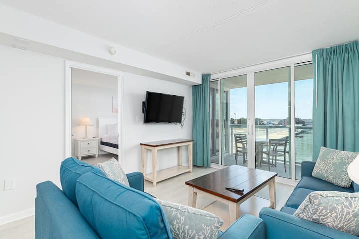 Newly Renovated, 2br Bay Views, Balcony - Ocean City, MD