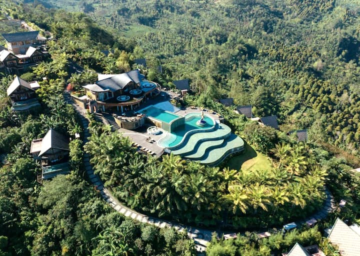 Bali Hanging Garden Resort 5room Breakfast 7star - Munduk