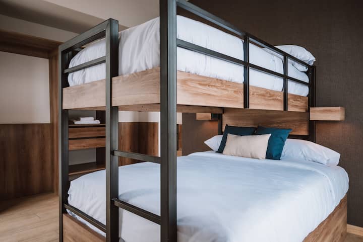 Apartamento Céntrico Con Litera Para 3 Personas - Guatemala