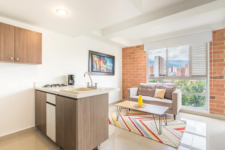 Great Location Near Metro W Ac Apt 403 - Medellín