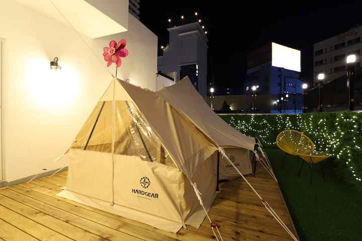 에이치 에비뉴호텔 히노끼글램핑룸 - Busan