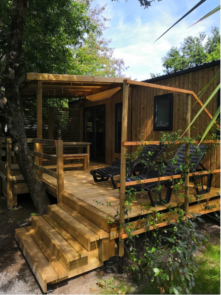 Mobilhome-premium Camping 5*- Biscarrosse - Sanguinet