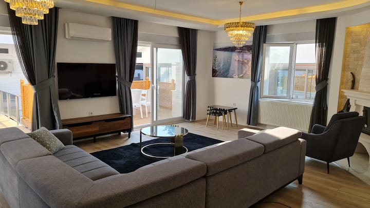 Stylish Villa With Pool, Turkish Bath & Bbq - Antalya