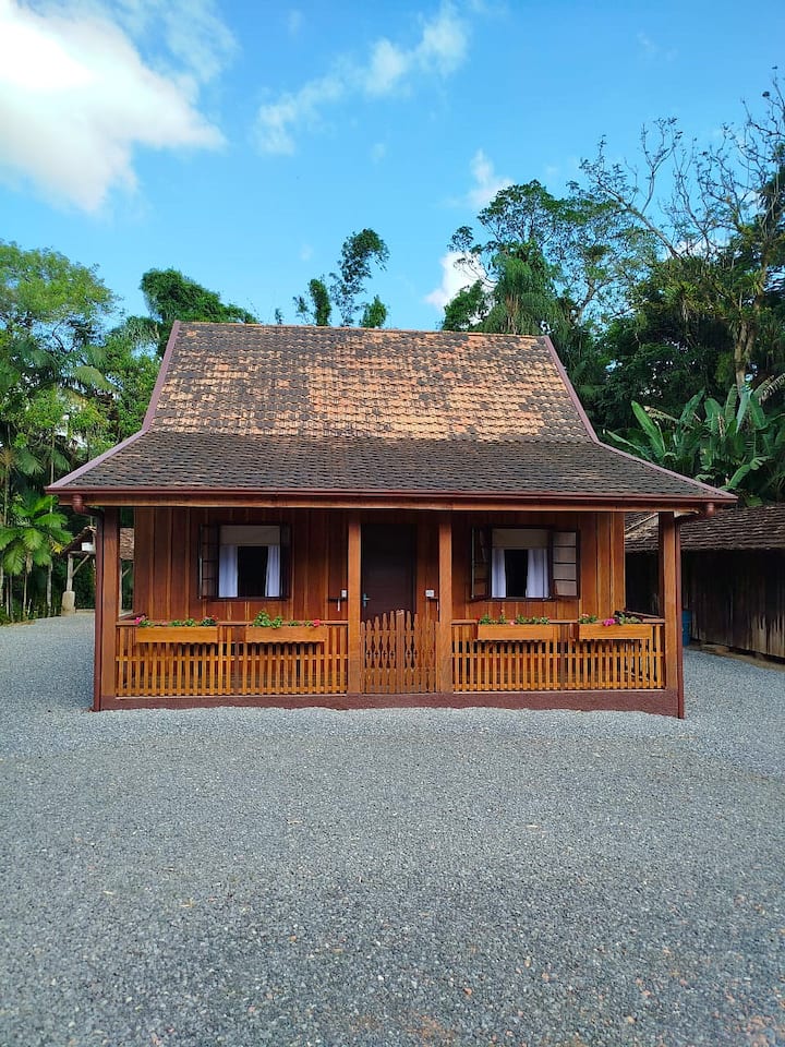 Pousada Rústica Wachholz Na Rota Do Enxaimel - Pomerode