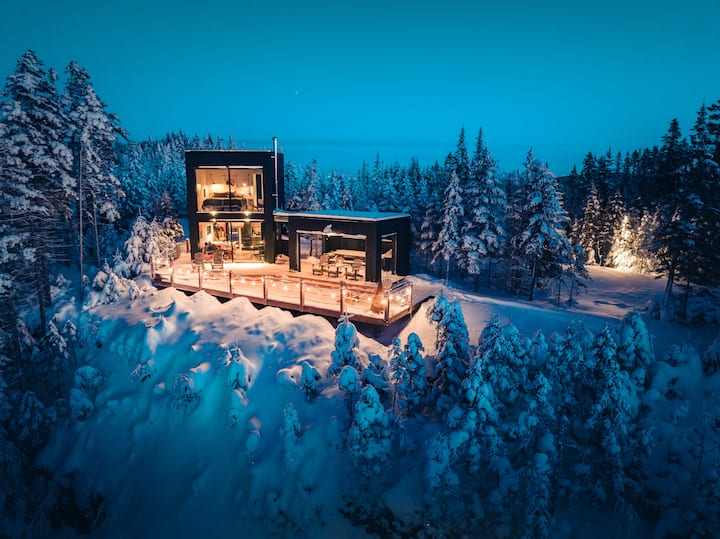 Cliffno.46 Vue Incroyable Sunset&montagnes - Québec