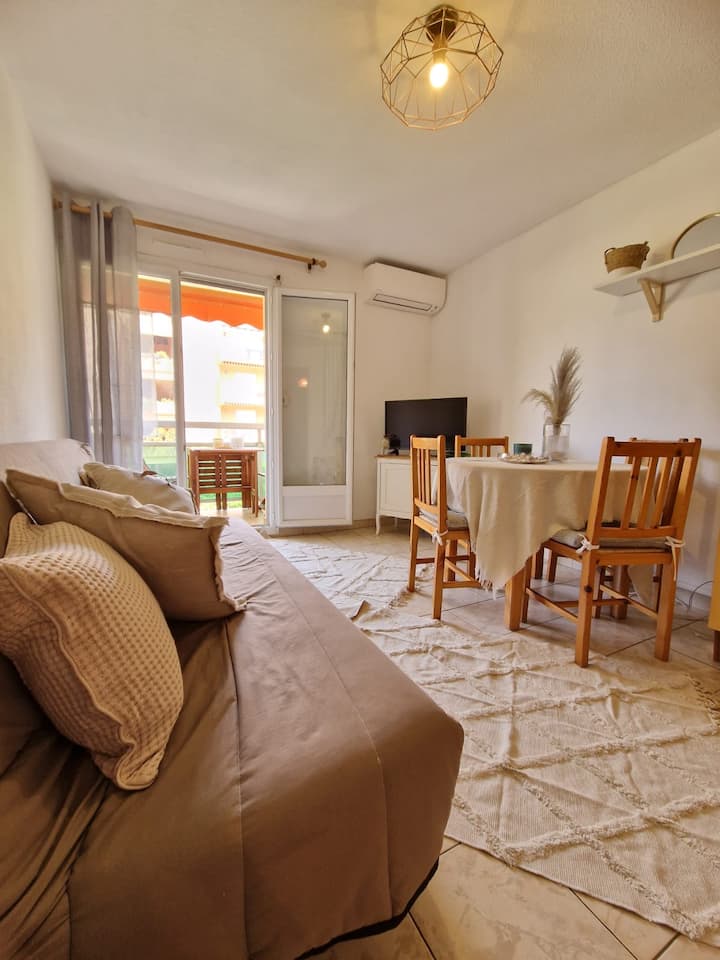 Appartement T2+cabine La Favière - Bormes-les-Mimosas