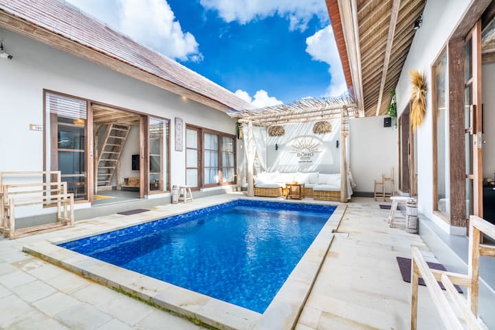 Boho Canggu Stay | Pools Fast Wi-fi Freecoworking4 - Canggu