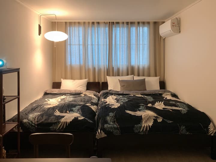 [New 오픈특가] 2호선 봉천역 도보8분/한국 감성숙소/강남15분/홍대20분/서울대입구 - Seul