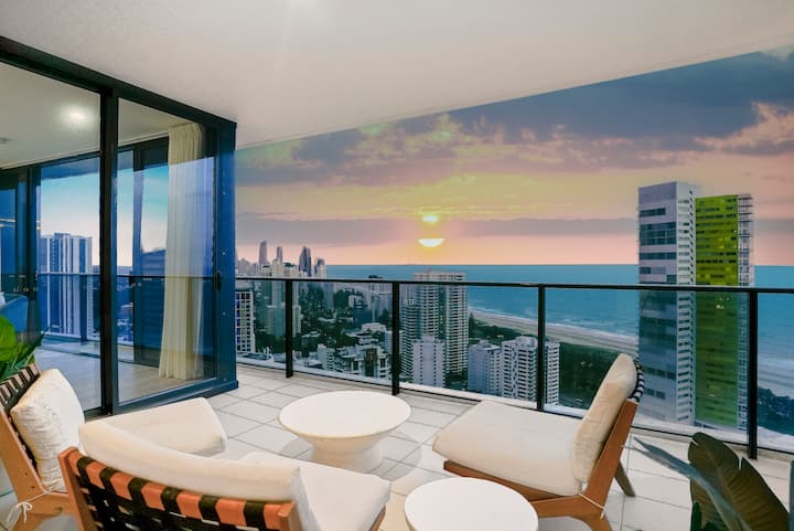 Luxury 2br Oracle 33rd Flr Ocean View - 布羅德海灘