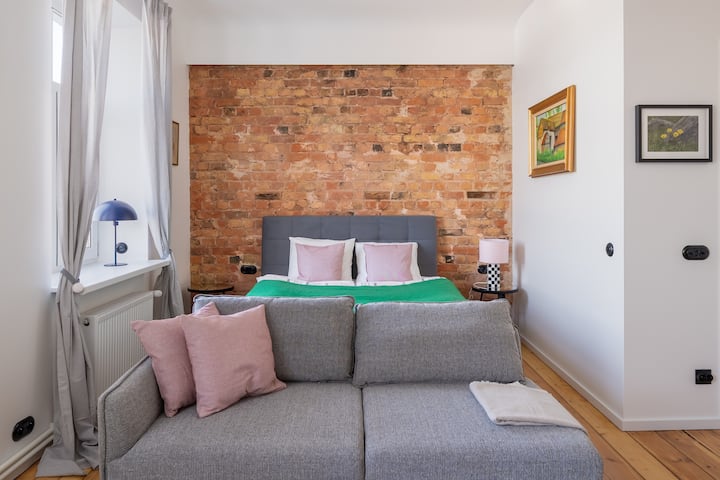 Brand-new Top Floor Studio - Riga