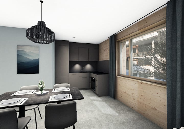 Péz Caschleglia 2.5 Zi-whg Süd-ost, Erdgeschoss (R - Sedrun