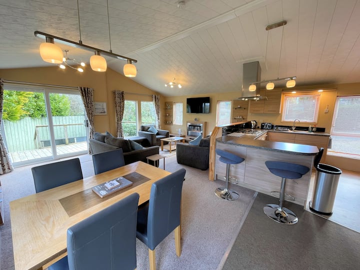 Beautiful Spacious Lodge In Kippford Country Park - Kippford
