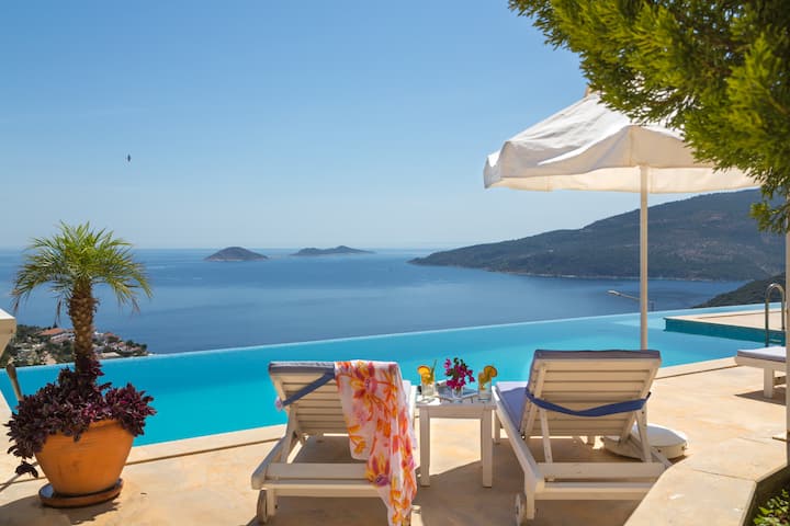 Apartment In Kalkan For 6 With Sea View - Kalkan