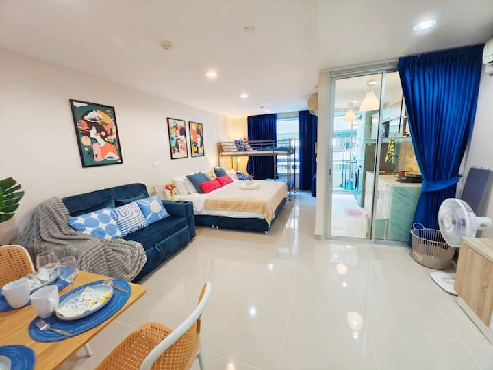 A60 Center 3beds Bts 8min Pier Asiatique Icon Siam - Bangkok