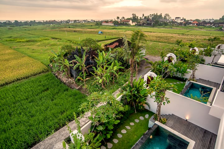 Walk To Beach, Surf And Restaurants - Nice View - Bali