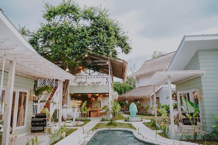 Spirit Portal Sanctuary- 6 Rooms - Îles Gili