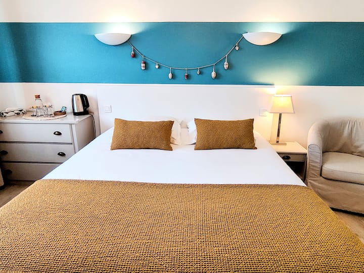 Chambre Double Vue Jardin - Le Pouliguen