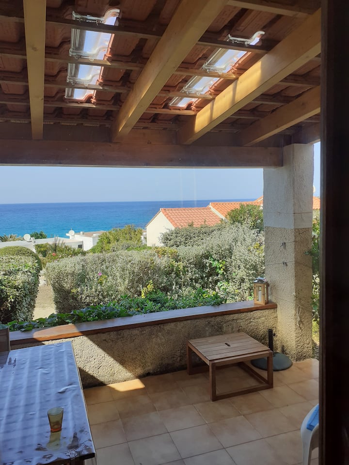 Bungalow Jolie Vue Mer, 4 Pers, 3mn De La Plage - Algajola