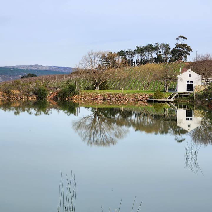 South Hill Vineyards - Pumphouse Honeymoon Cottage - Fisherhaven