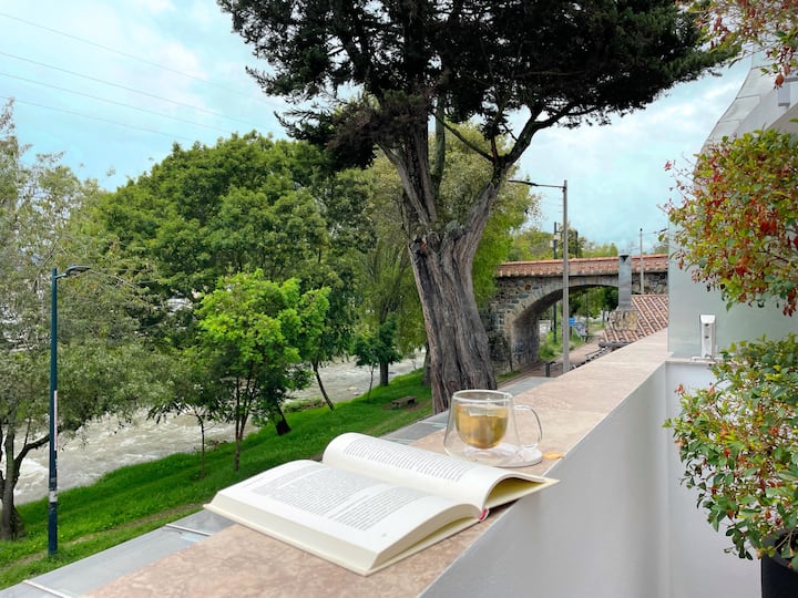 Apartamento Doble + Terraza Hacia El Río - Cuenca