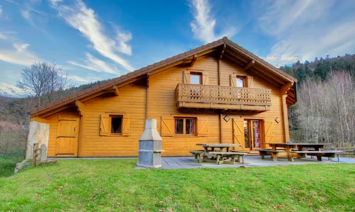 Le Murmure Du Ruisseau 4* - Sauna, Terrasse & Bbq - La Bresse