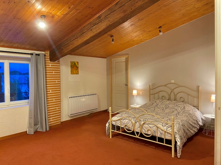 Chambre D'hôtes 4pers - Le Puits Carré Lamasquère - Muret