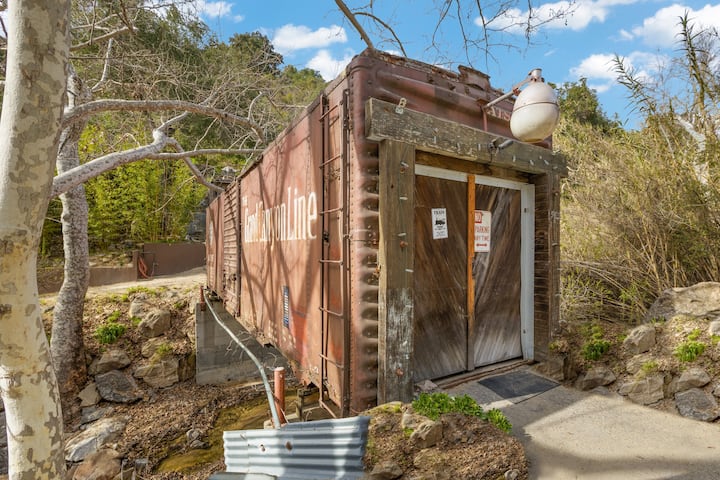 Iconic Topanga Boxcar House - Topanga, CA