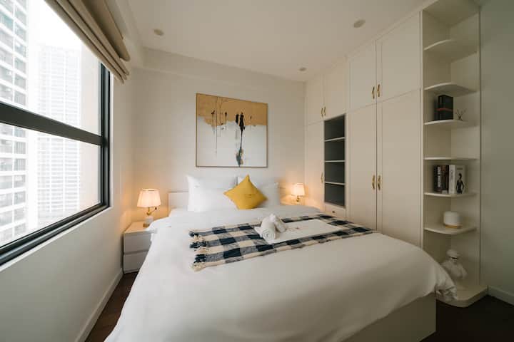 Vinhomes D'capitale/3brs Spacious Apart/pool & Tub - Hanoï