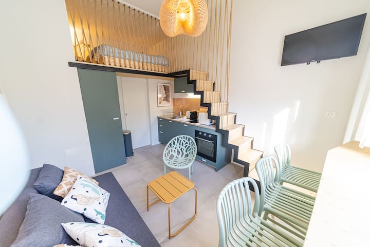 Studio Moderne En Duplex Gratte-ciel Villeurbanne - Vaulx-en-Velin