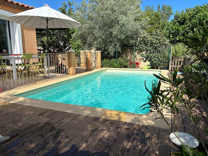 Villa Avec Piscine + Studio - Marseillan