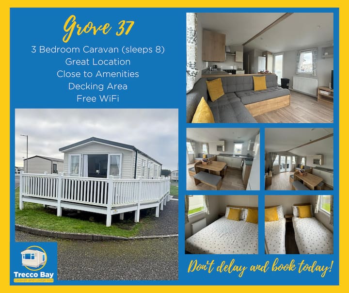 3 Bedroom Caravan (Grove 37) - Porthcawl