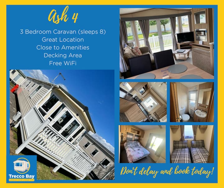 3 Bedroom Caravan (Ash 4) - Porthcawl