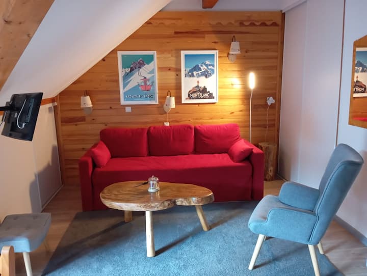Location 4 Personnes Vue Pistes - Saint-François-Longchamp