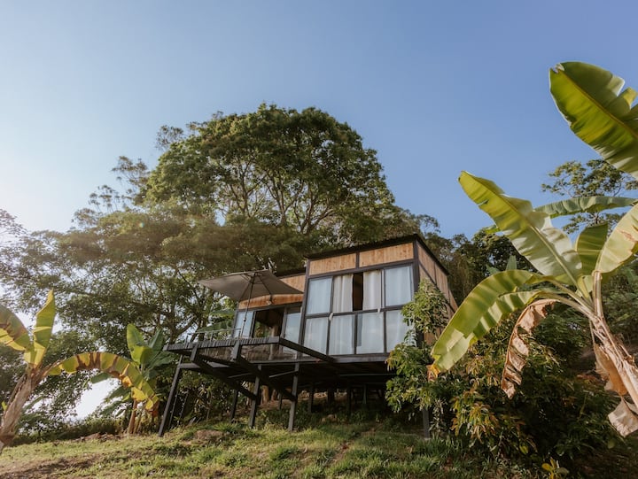 Cabaña Con Jacuzzi, Fogata Y Bbq - Bucaramanga