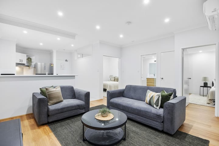 River Fringe 2br - Walk To River & Optus Stadium - Perth