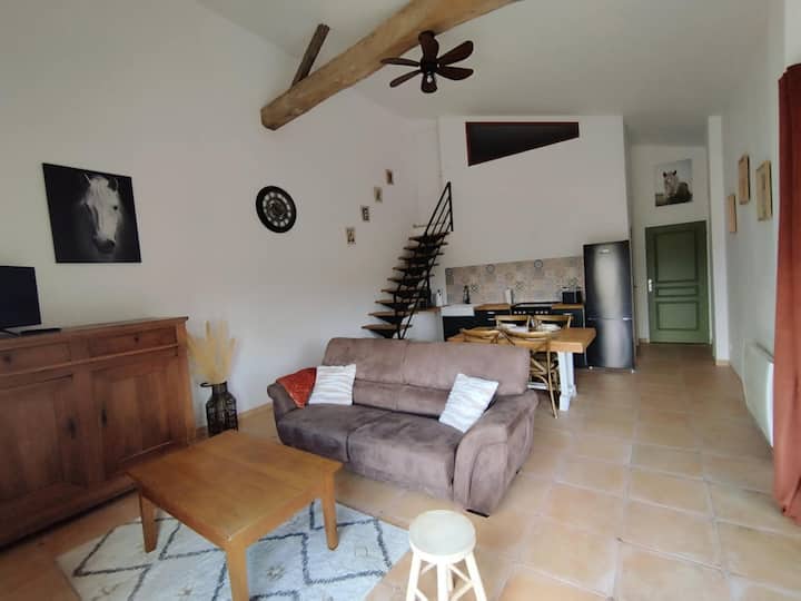 Charmante Grange Tout Confort - Coutras