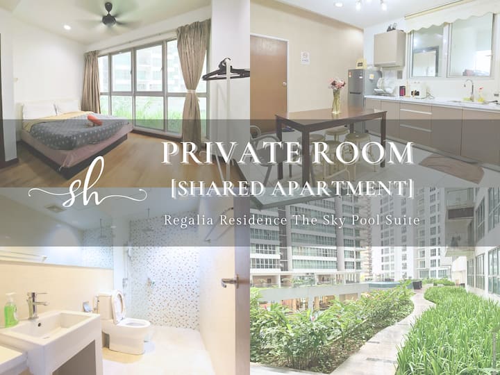 Private Room In Shared Apt | Klcc Sky Pool R2 A52 - Kuala Lumpur