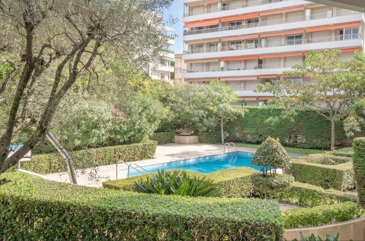 Appartement Piscine 300 M Croisette - Cannes