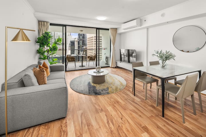 2b Brisbane Cbd With Free Parking Brand New Furn. - Central Railway Station, Brisbane