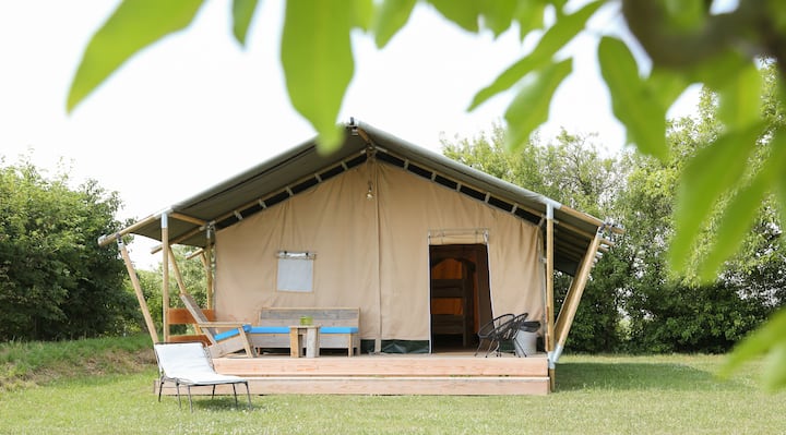 Tente Safari Lodge Prestige - Dordogne