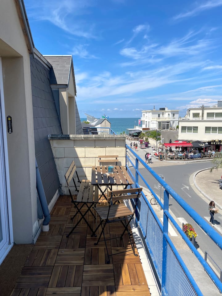 T2 Vue Mer, Au Balcon Des Marées - Hauteville-sur-Mer