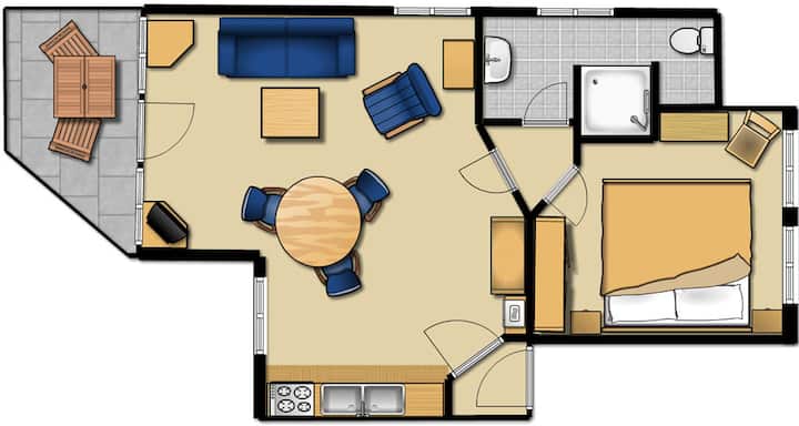 Us Freedom - Wohnung 4 - Langeoog