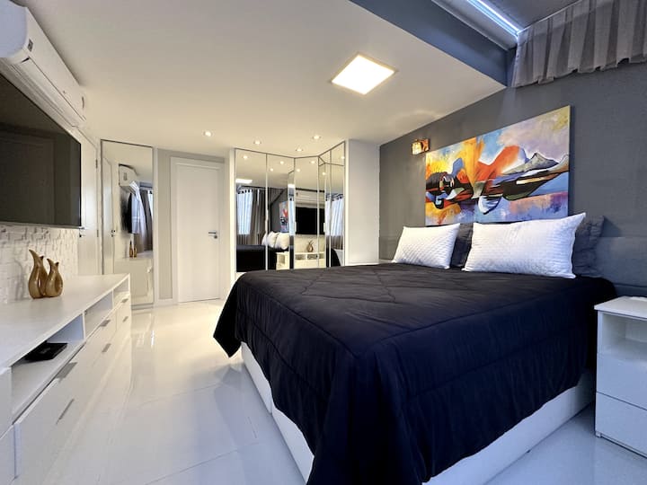 Cobertura Duplex Luxo Vista Mar E 50m Da Praia - Brasil