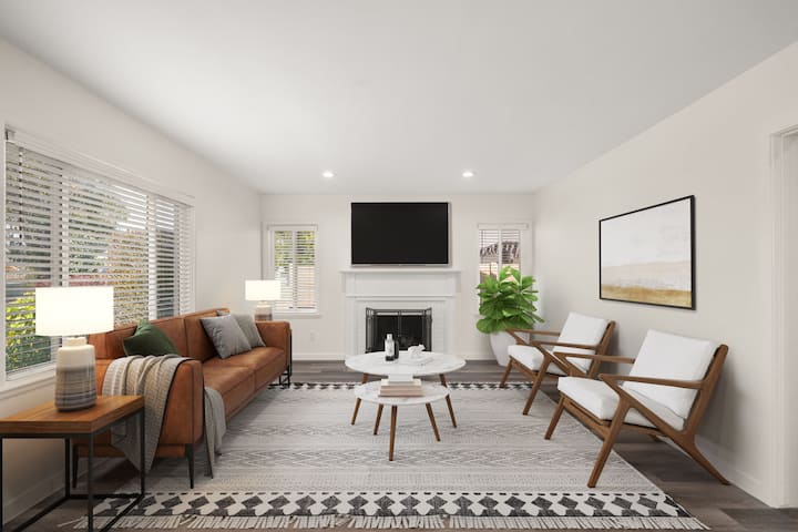 Newly Renovated 3 B/r + Office/4th Bed With W/d - Long Beach, CA